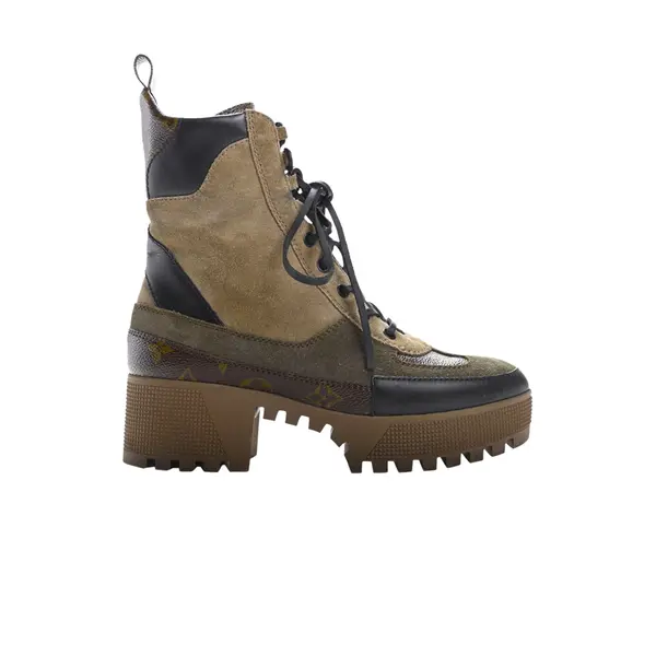 LOUIS VUITTON Laureate Platform Desert Boot - Brown