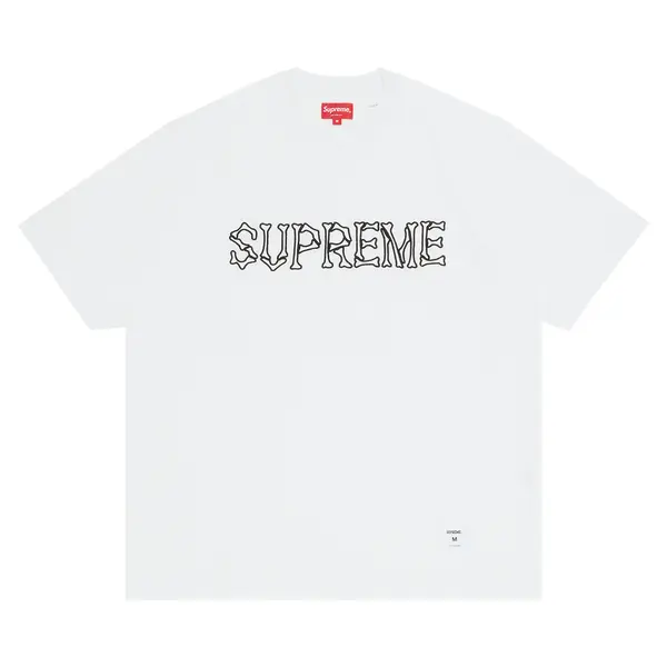 Supreme Bones Short-sleeve Top - White