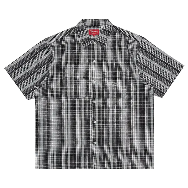 Supreme Metallic Plaid Short-sleeve Shirt