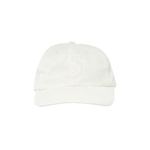 Supreme Velvet S Logo 6-panel Cap