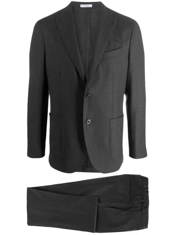 Boglioli Single-breasted Virgin-wool Suit