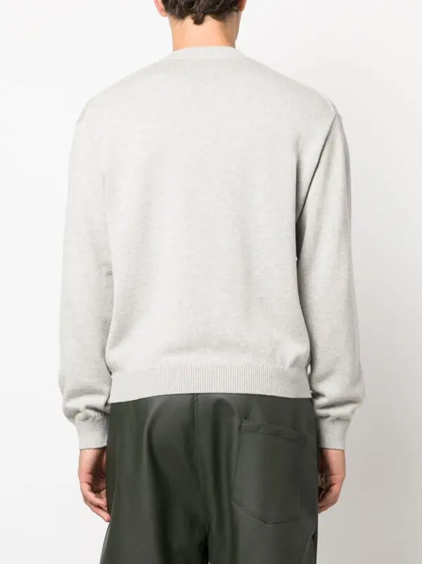 Kenzo Logo-patch Jumper - Grey