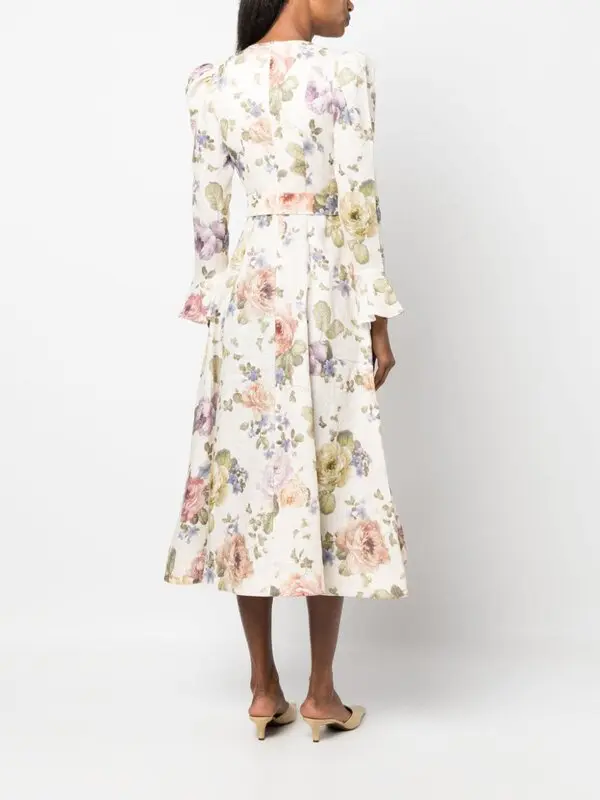 linen madras dress Boden Women's Erma Drop Waist Linen Dress main image 0