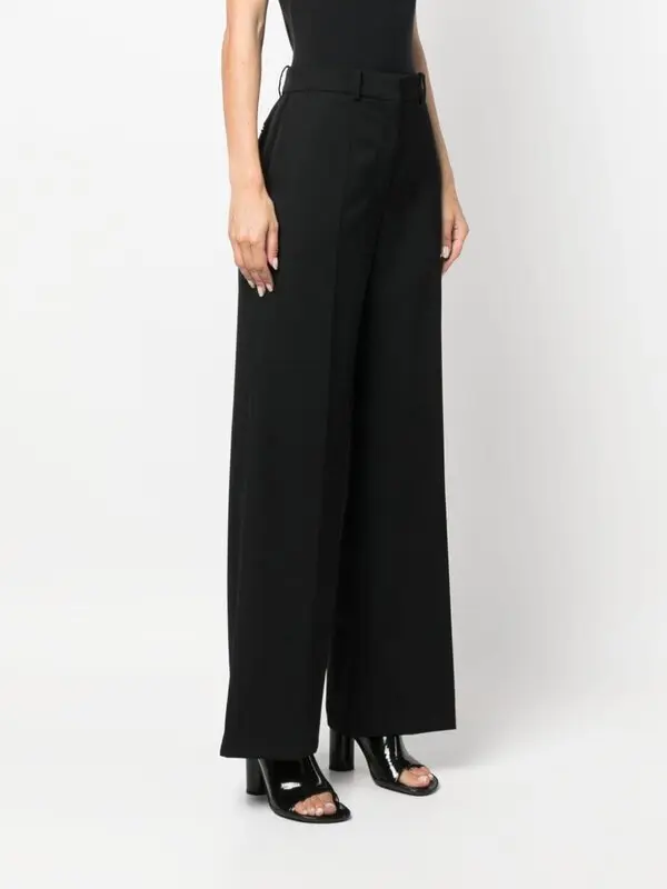 LANVIN Wide-leg Tailored Trousers - Black
