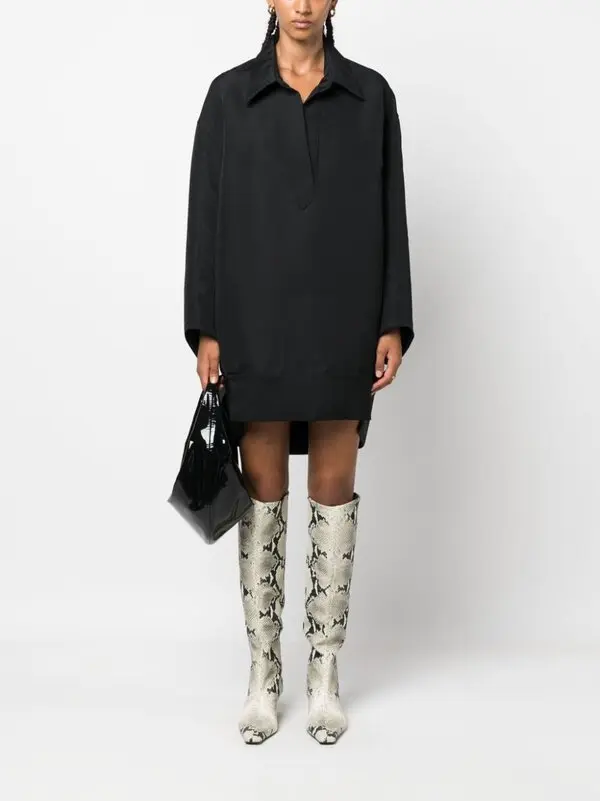 Khaite The Kal Faille Shirtdress