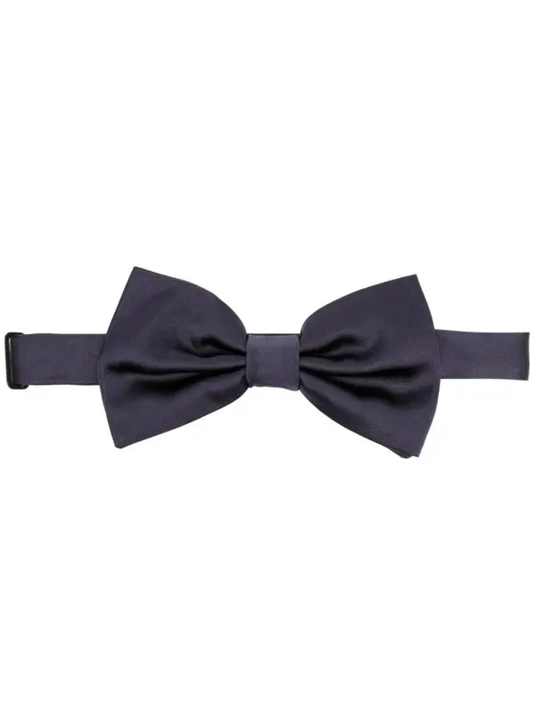 Dolce & Gabbana Silk Bow Tie - Blue