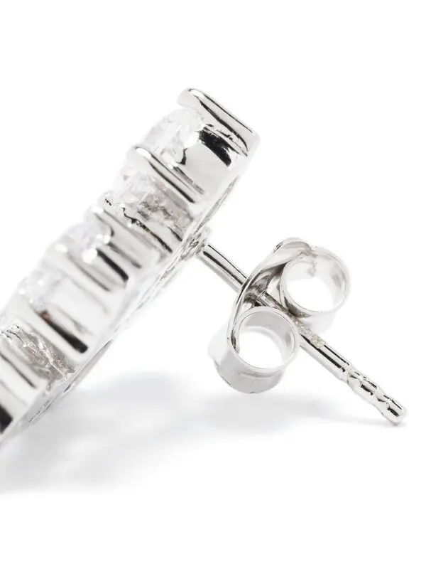 Completedworks Crystal Polished Drop Earrings