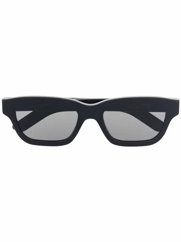 RETROSUPERFUTURE Milano Rectangle-frame Sunglasses - Black