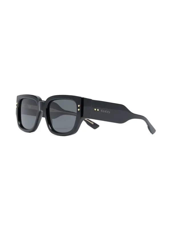 Gucci Square-frame Sunglasses - Black