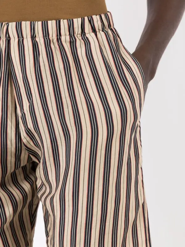 AMIR SLAMA Striped Elasticated-waist Shorts