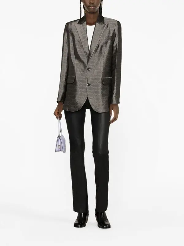 Zadig&Voltaire Vegy Jacquard Blazer - Silver