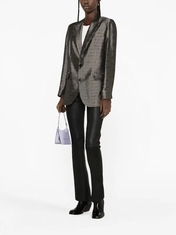 Zadig&Voltaire Vegy Jacquard Blazer - Silver