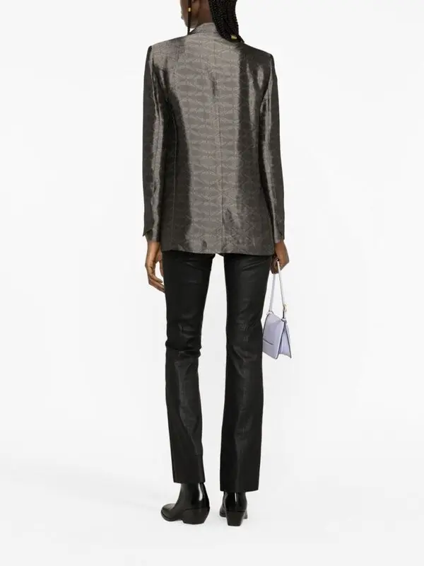 Zadig&Voltaire Vegy Jacquard Blazer - Silver