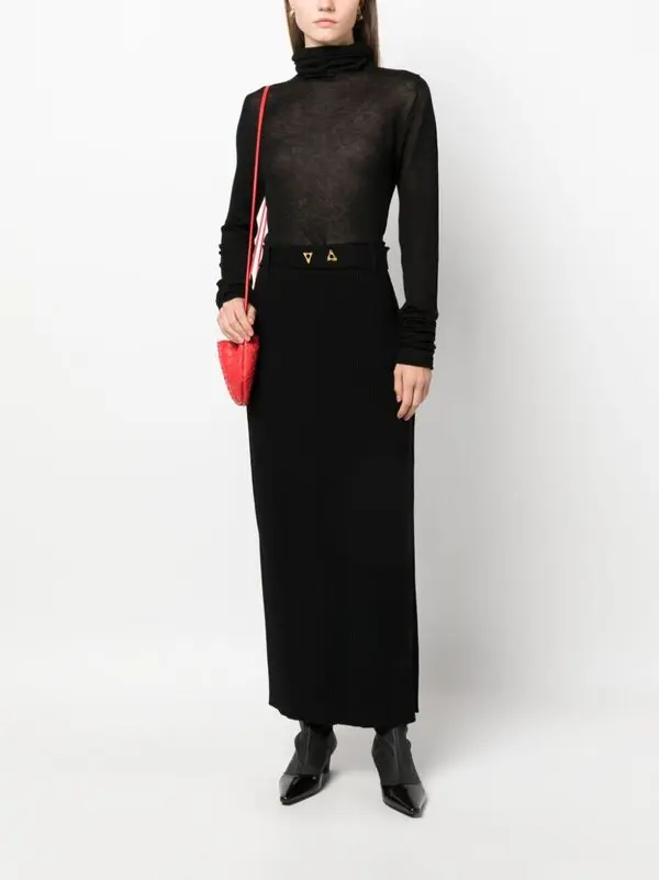 AERON Forum Knitted Midi Skirt