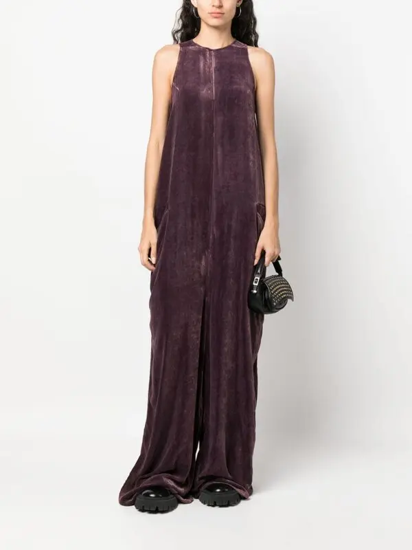 Rick Owens Walrus Velvet Jumpsuit
