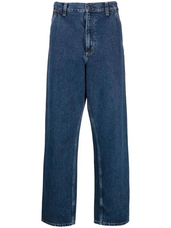 Carhartt Work In Progress Single Knee Jeans - Blue