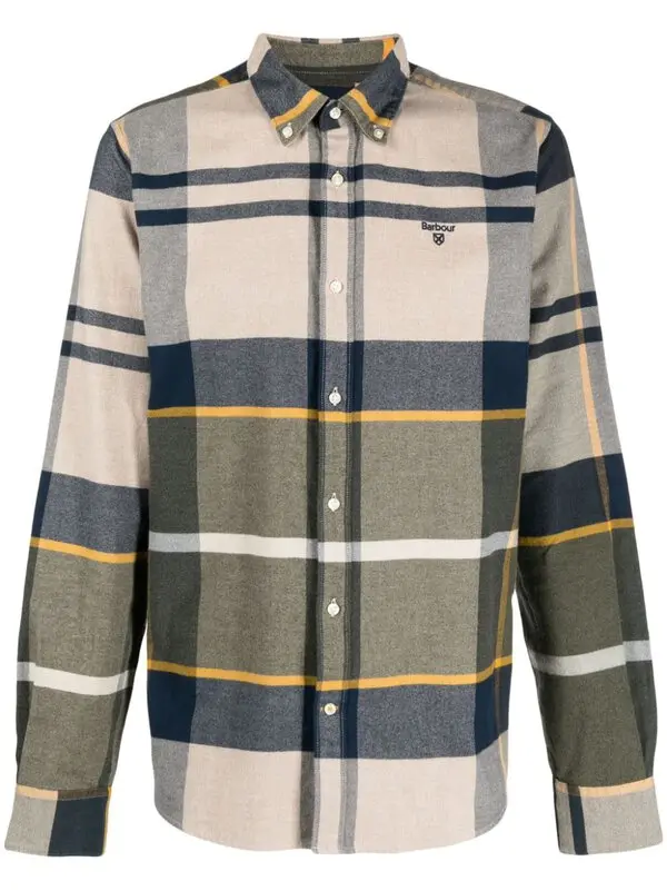 Barbour Plaid-check Pattern Shirt