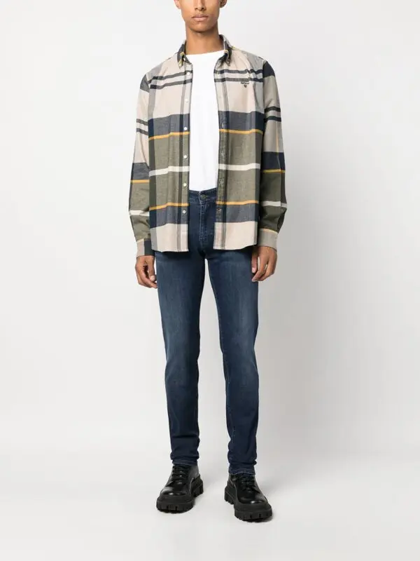 Barbour Plaid-check Pattern Shirt