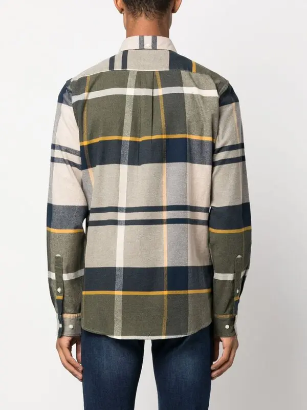 Barbour Plaid-check Pattern Shirt