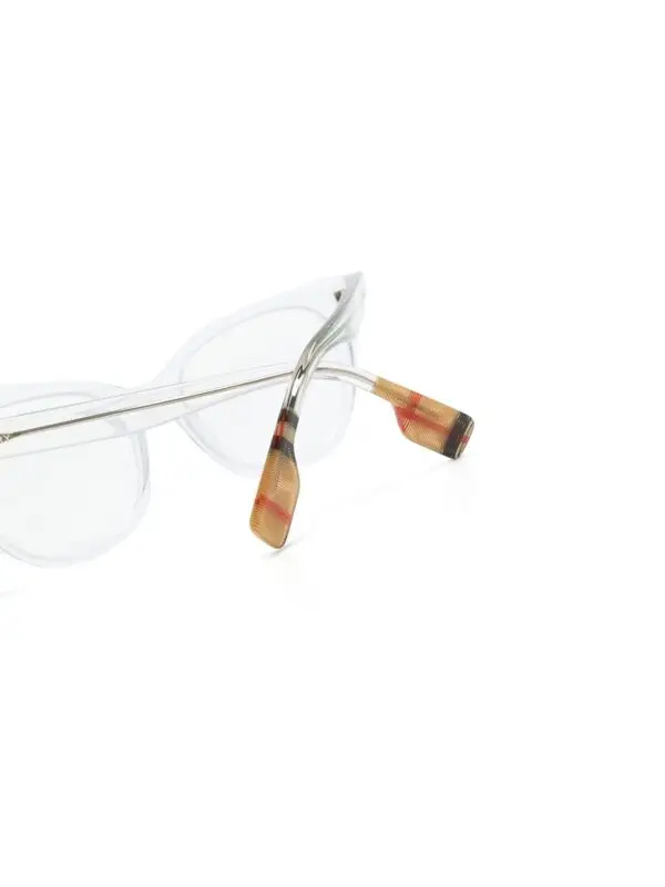 Burberry Logo-plaque Cat-eye Glasses