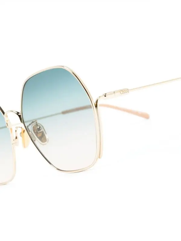 Chloé Oversized Hexagonal Sunglasses