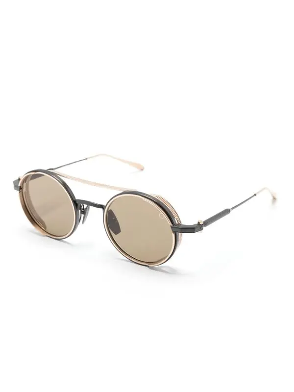 AKONI Eris Round-frame Sunglasses