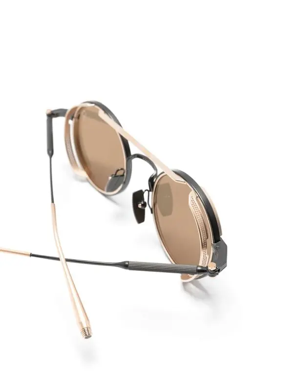 AKONI Eris Round-frame Sunglasses