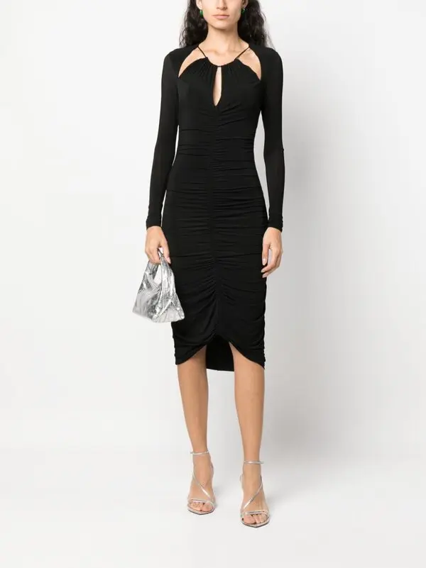 Isabel Marant Étoile Logane Cut-out Midi Dress