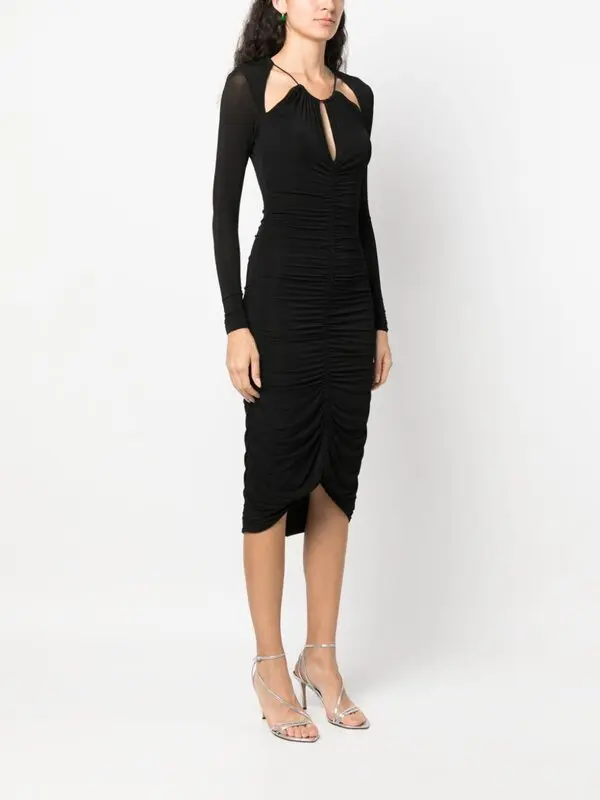 Isabel Marant Étoile Logane Cut-out Midi Dress