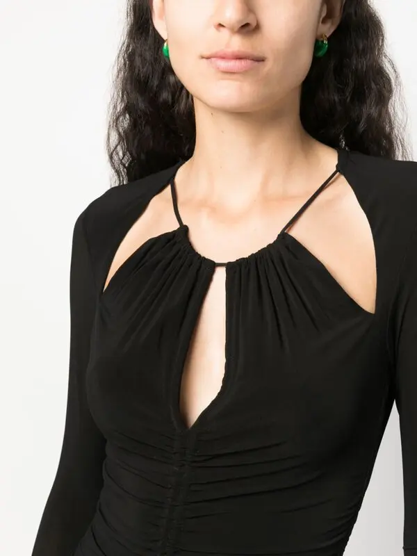 Isabel Marant Étoile Logane Cut-out Midi Dress