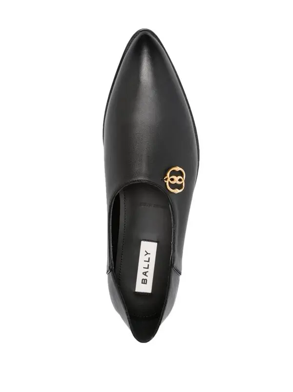 Bally Pointed-toe Leather Loafers