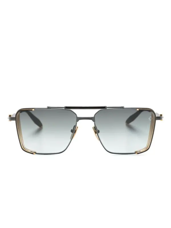 AKONI Pilot Sunglasses - Black