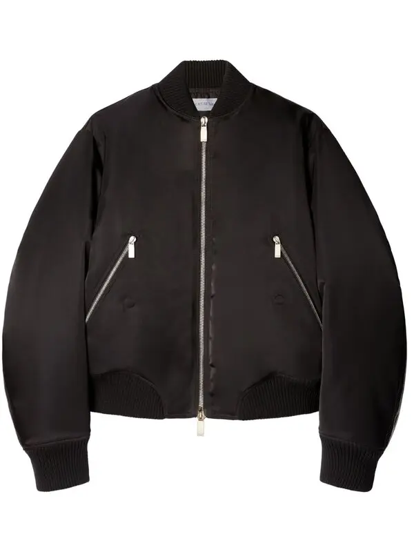 Off-White Zip-detail Bomber Jacket