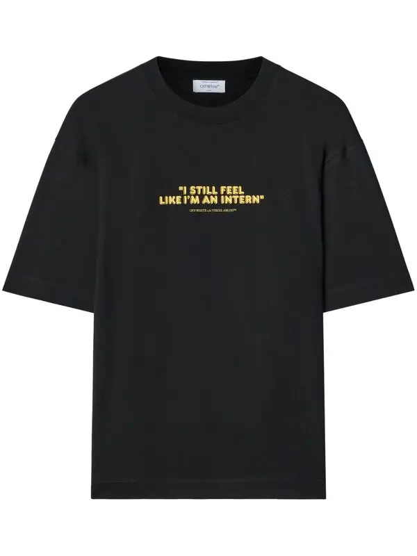 Off-White Intern Skate Short-sleeve T-shirt - Black
