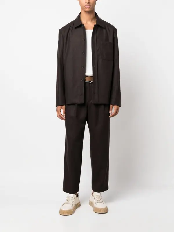 A.p.c. Button-up Wool-blend Jacket