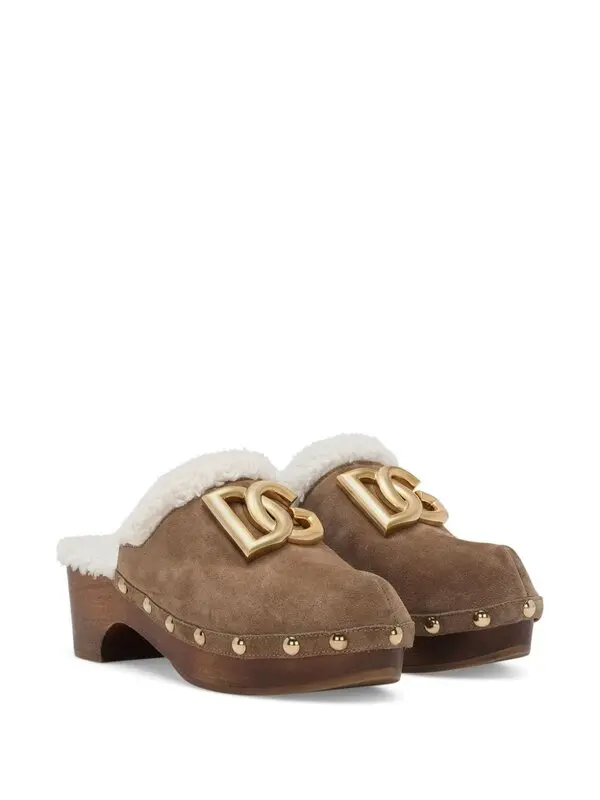 Dolce & Gabbana Logo-plaque Clogs