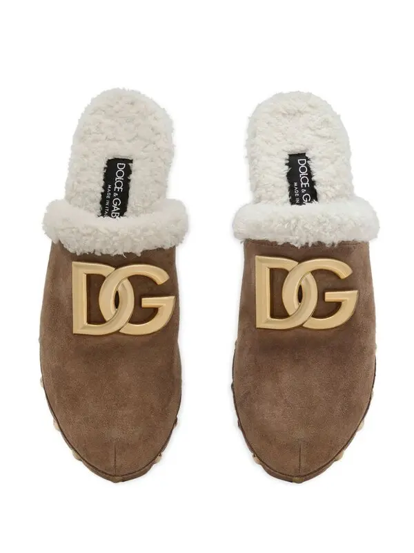 Dolce & Gabbana Logo-plaque Clogs
