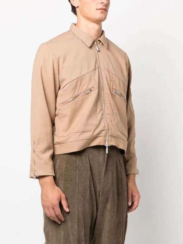 Rhude Sambac Bomber Jacket - Brown