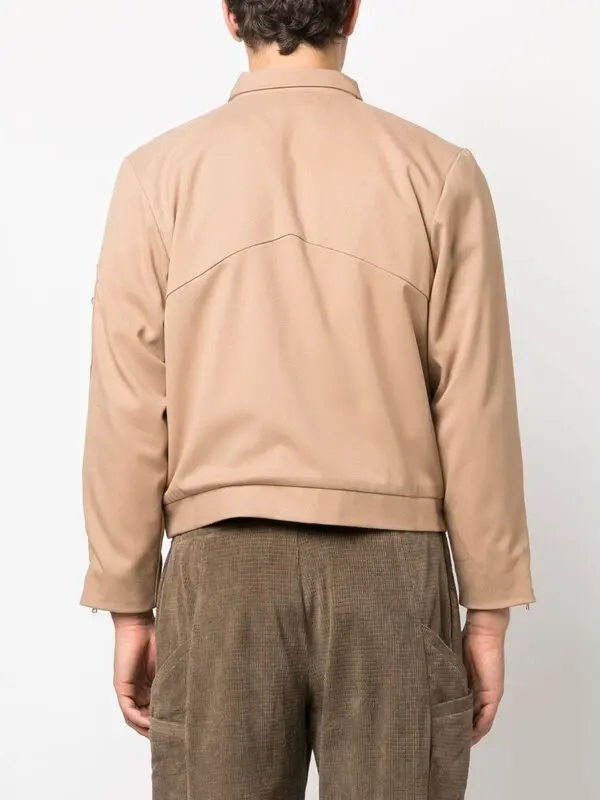 Rhude Sambac Bomber Jacket - Brown