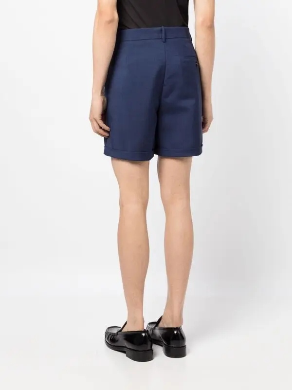 Bally Pleated Twill Tailored Shorts