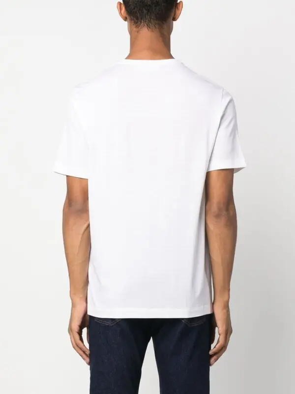 LARDINI Short-sleeved Wool T-shirt