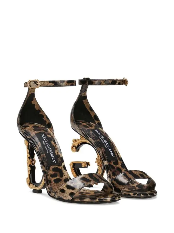 Dolce & Gabbana Baroque Dg-heel Sandals
