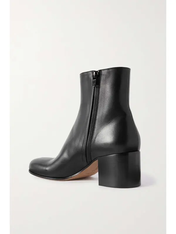 Loewe Terra Leather Ankle Boots