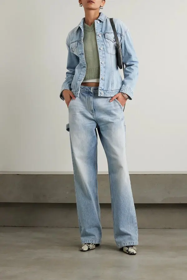 Acne Studios Net Sustain Organic Denim Jacket