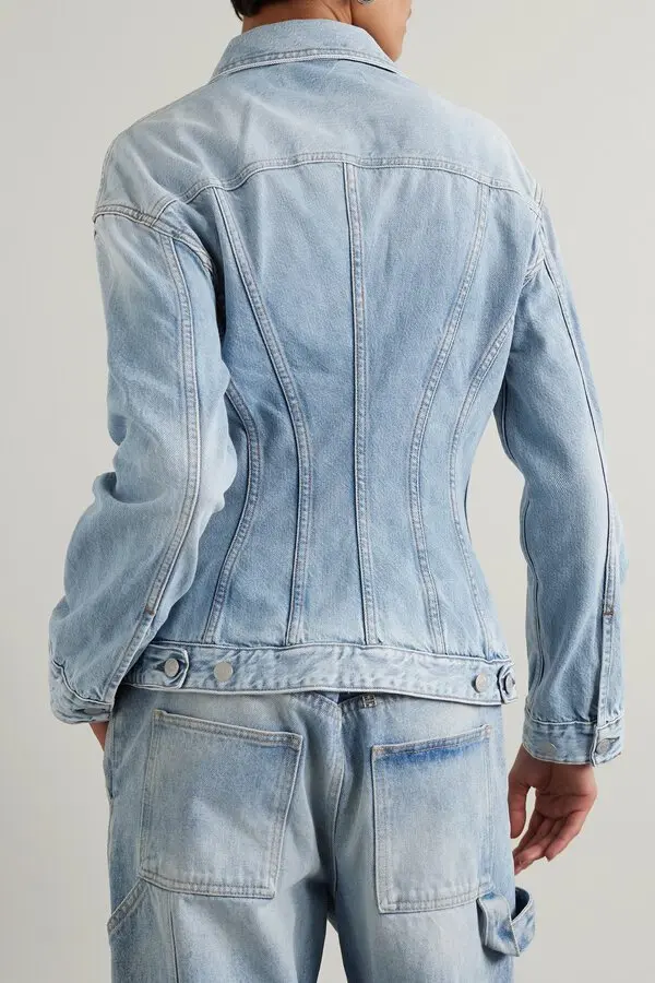 Acne Studios Net Sustain Organic Denim Jacket