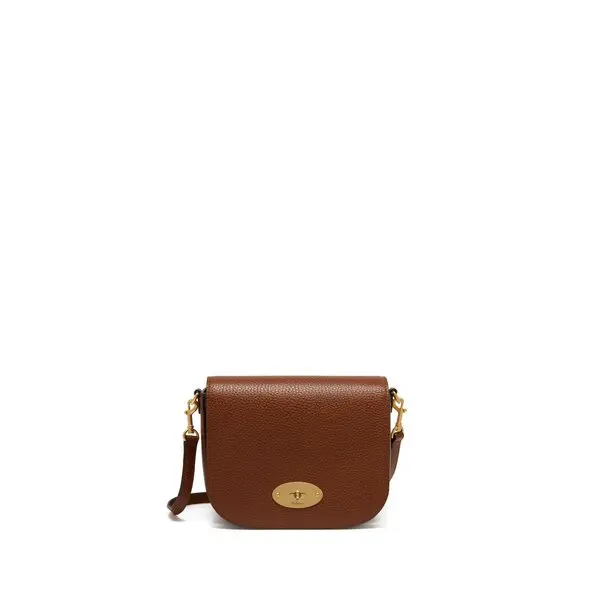 Mulberry Small Darley Satchel - Oak Two-tone Small Classic Grain