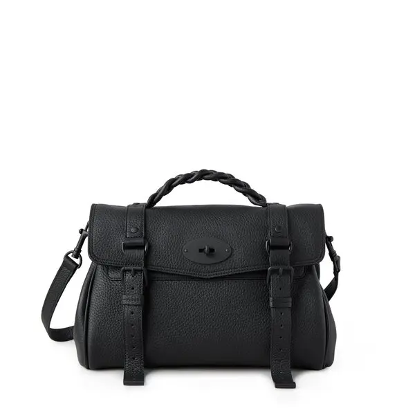 Mulberry Alexa Satchel - Black-black