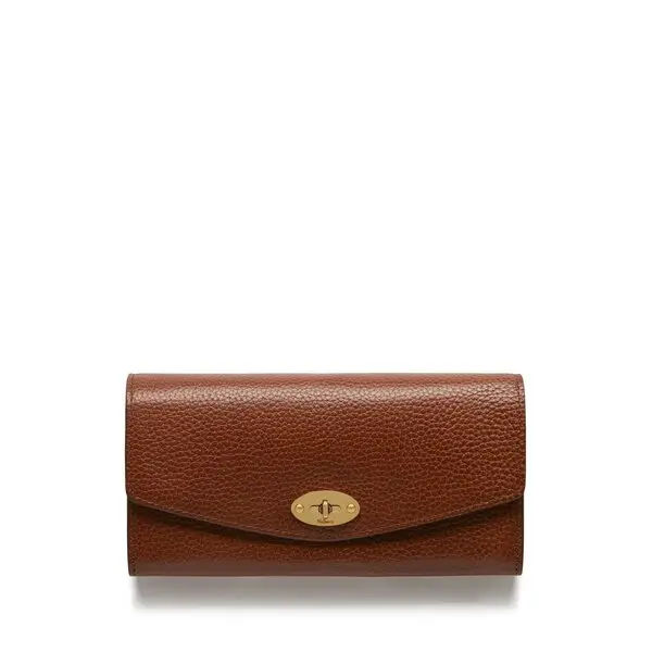 Mulberry Darley Wallet - Oak Small Classic Grain