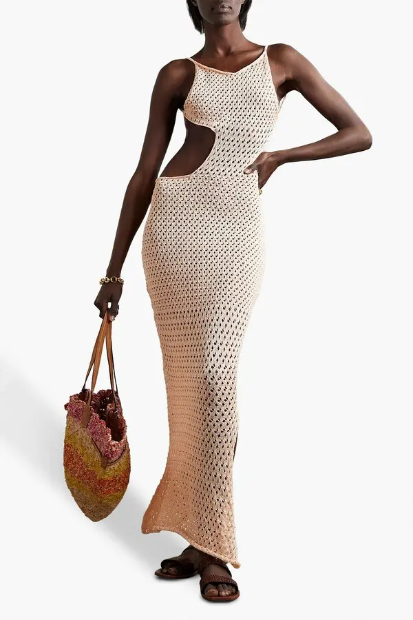 pima cotton maxi dress The Iris Dress