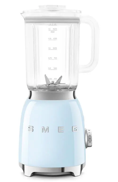 SMEG 50s Retro Style Blender - Pastel Blue